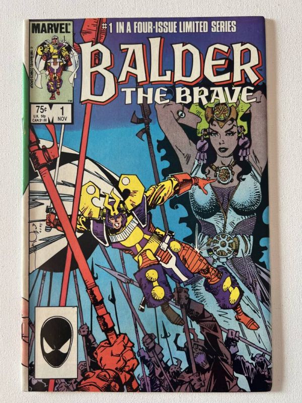 Balder The Brave 1-4 (1985 Marvel / Complete Limited-Series) - FBI-Comics