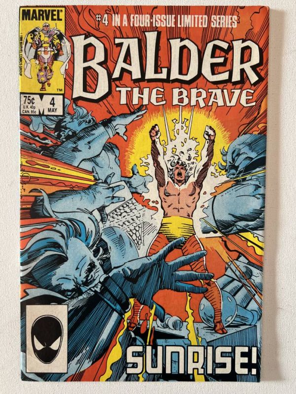 Balder The Brave 1-4 (1985 Marvel / Complete Limited-Series) - FBI-Comics