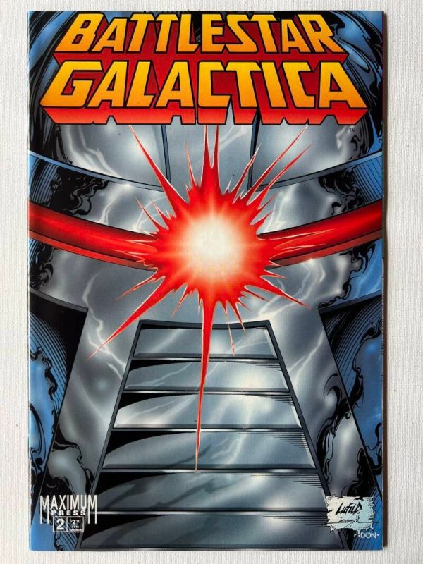 Battlestar Galactica 1-4 (1005 Image / Maximum Press / Complete Mini ...