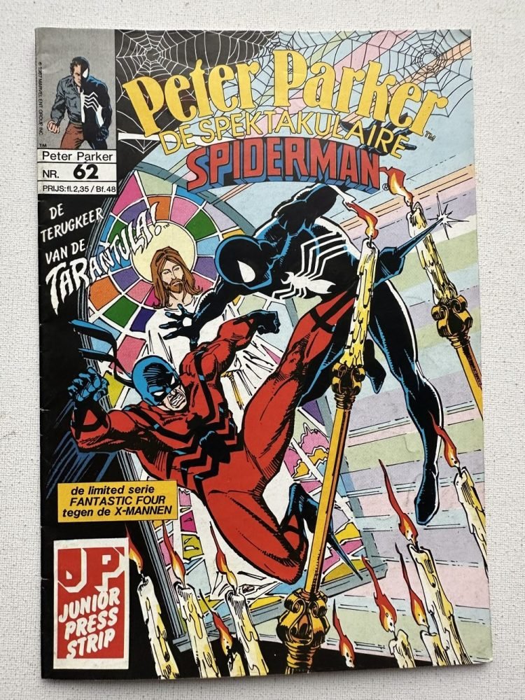 Peter Parker De Spectaculaire Spider-Man 62 (1983 Series / Junior Press ...
