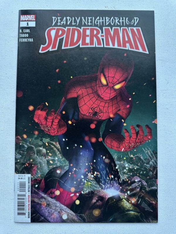 Deadly Neighborhood Spider-Man 1 Regular Cover by Rahzzah (2022 Marvel ...