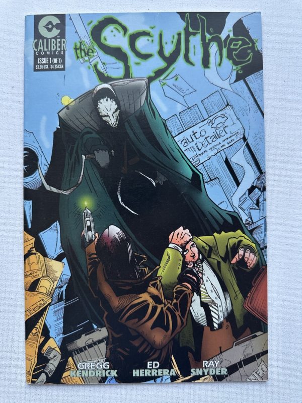Scythe 1-Shot Cover by Steven Butler (1996 Caliber) - FBI-Comics